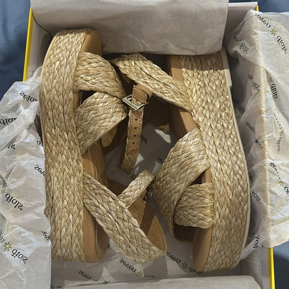 Seven Dials | Shoes | Seven Dials Virginia Flatform Espadrille Wedge ...